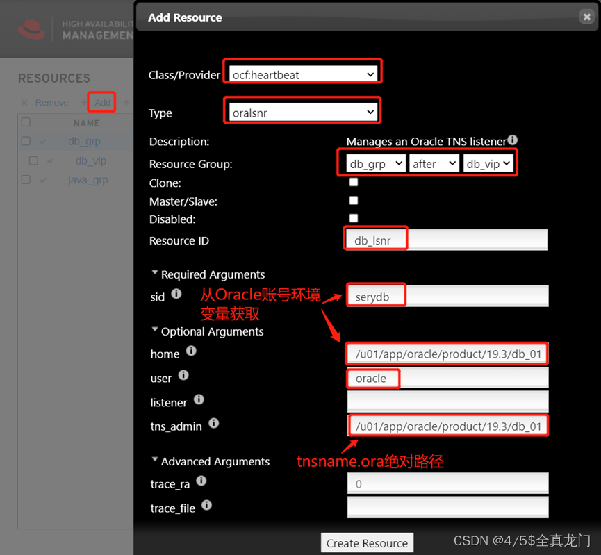 6.6.4 PCS创建Oracle 资源及资源组_pcs resource create-CSDN博客