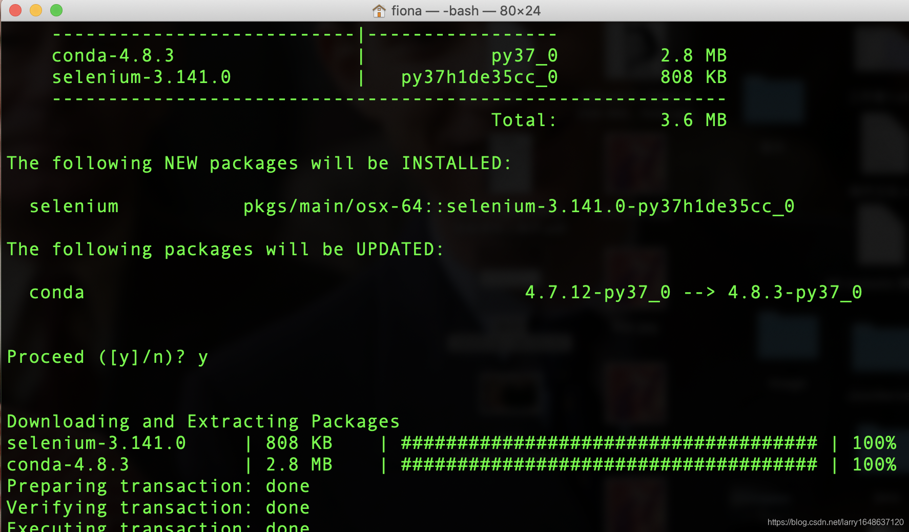 mac 已经安装anaconda,安装selenium和chromedrive_mac中anaconda怎么安装selenium-CSDN博客