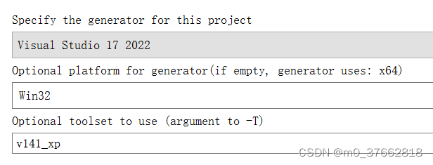 cmake-gui+VS2022开发XP程序方法_cmake xp 兼容代码-CSDN博客