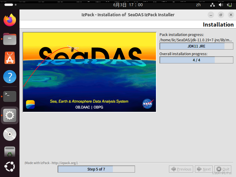 学习笔记——Linux系统下安装seadas-ocssw模块，并对GOCI数据处理得到Rrc数据-CSDN博客