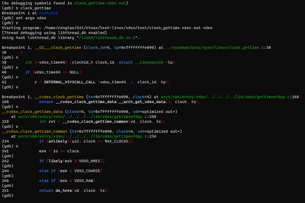 vDSO 笔记：相关代码：kernel clock_gettime()_kernel clock gettime-CSDN博客