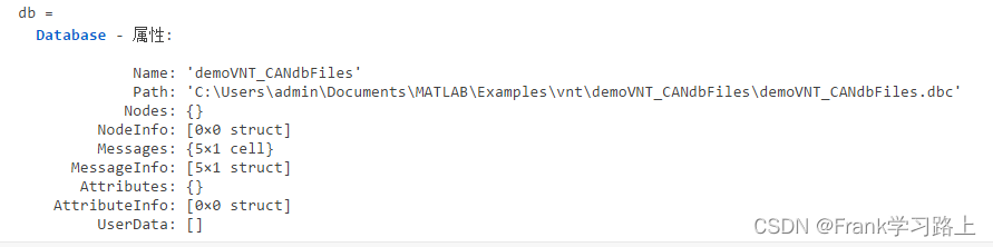 [Matlab] Use DBC files (vehicle network toolbox) in CAN communication - Programmer Sought