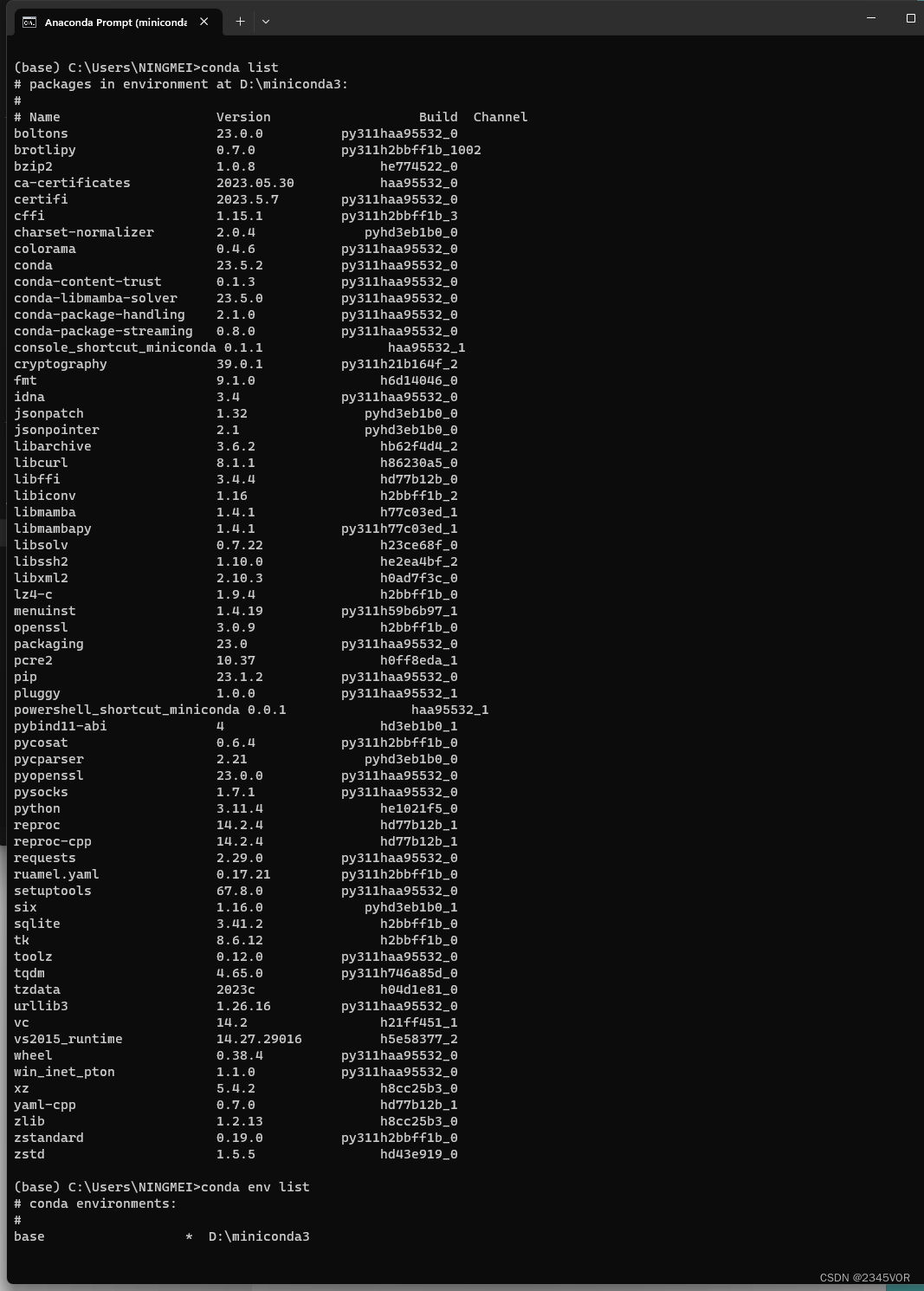 【Win11 搭建miniconda 的pytorch1.12环境】_win11安装miniconda-CSDN博客