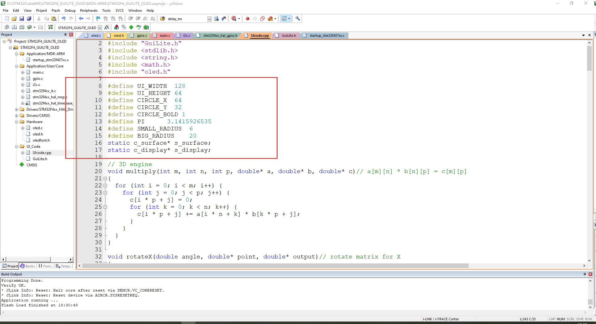 【GuiLite】移植GUI例程到STM32_stm32 gui-lite-CSDN博客