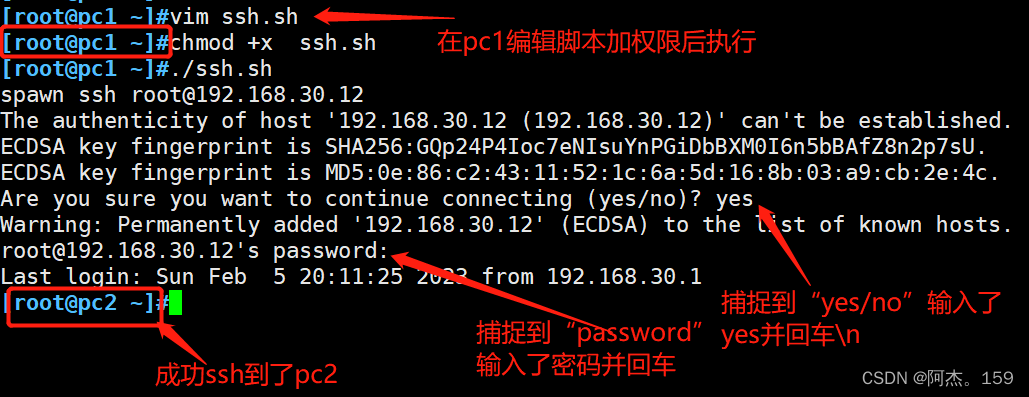 Linux系统Shell脚本第七章：expect脚本免交互_linux系统下使用expect实现ssh免交互登录系统-CSDN博客