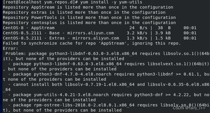 Linux（CentOS） Docker 安装与配置（报错总结）_yum install -y yum-utils出错-CSDN博客