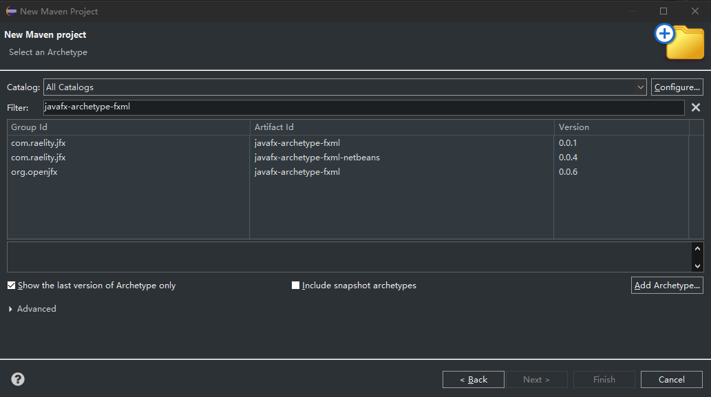 JavaFX笔记-Eclipse和Maven创建及打包JavaFX 21项目_javafx maven-CSDN博客