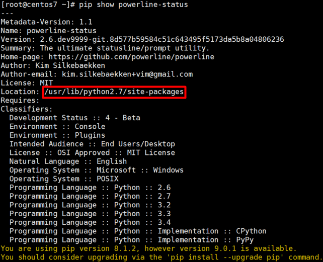 linux安装powerline字体,CentOS 7.3安装配置Powerline-CSDN博客