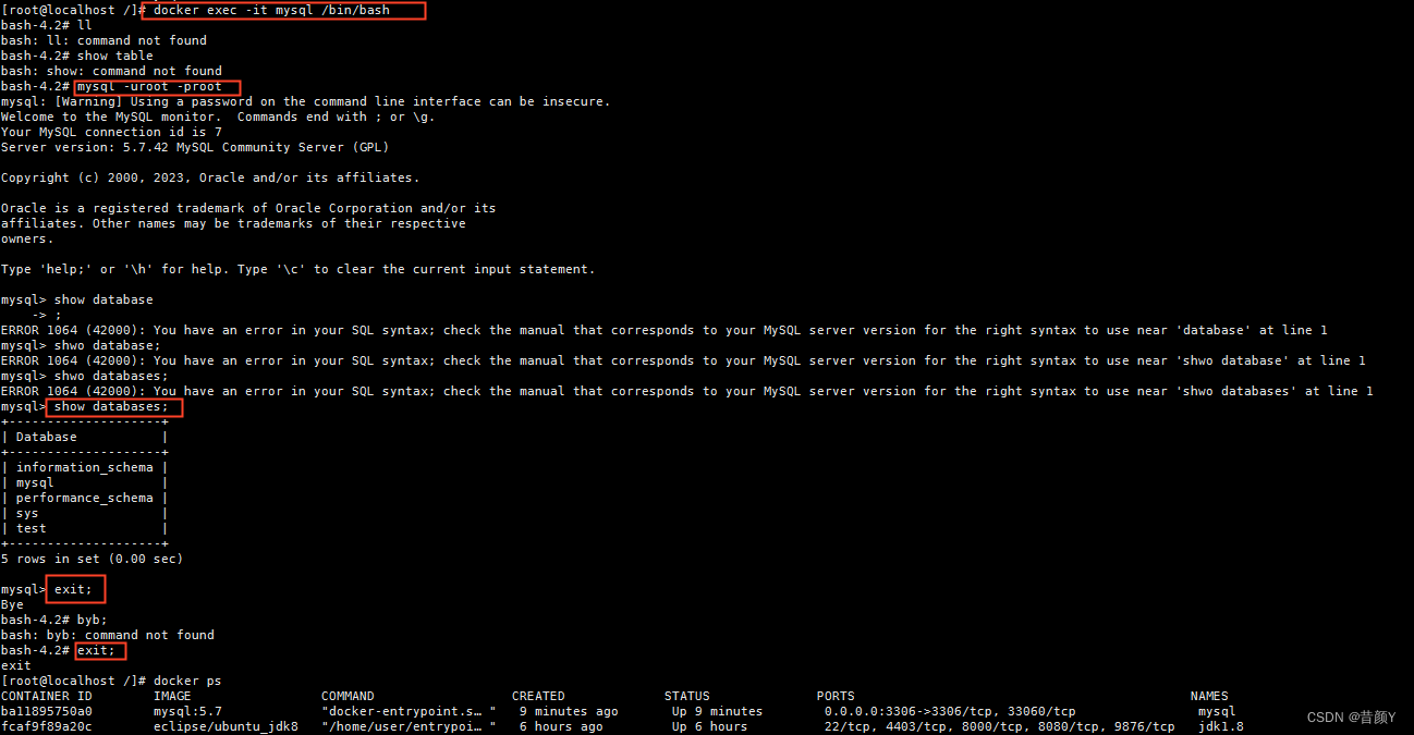 docker安装mysql5.7_mysql 5.7 docker 映射-CSDN博客