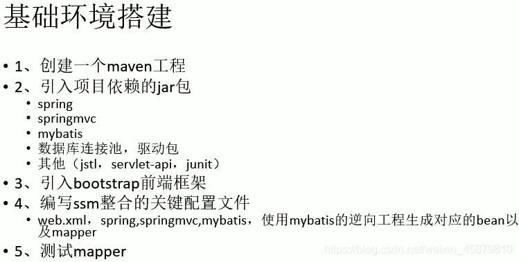 基于maven的ssm框架增删改查总结基于maven搭建ssm框架对表单进行数据库的增删改查的实验结论 Csdn博客