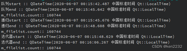 Qt中利用QDirIterator获取目录下的所有文件，Qt 遍历文件夹的三种方式-CSDN博客