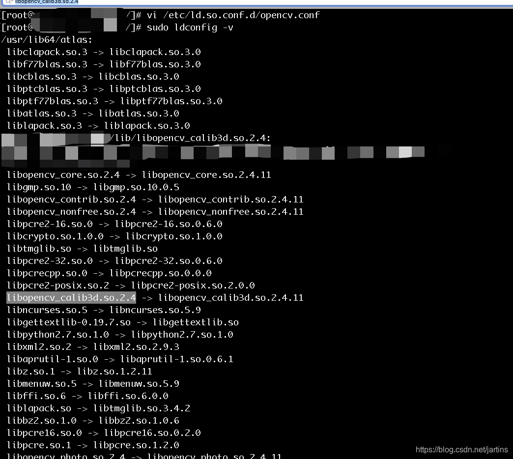 Error: libopencv_calib3d.so.2.4: cannot open shared object file: No such file or directory-CSDN博客