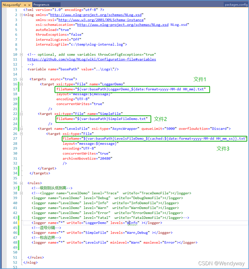 NLog日志框架-输出文件数量与大小控制_nlog archiveabovesize-CSDN博客