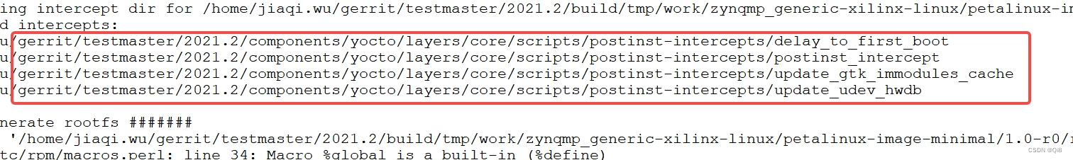 petalinux 报错， do_rootfs:The postinstall intercept hook ‘update_xxxx_cache‘ failed_petalinux ...