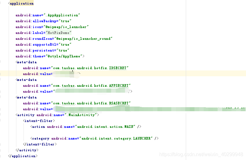 Android 热修复 阿里Sophix接入实战 Demo_com.taobao.android.hotfix.idsecret-CSDN博客