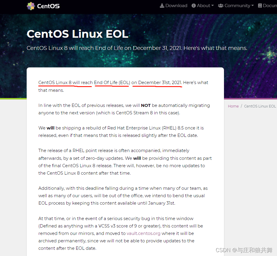 Failed to download metadata for repo ‘AppStream‘[CentOS 8]-CSDN博客
