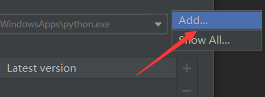 PyCham中安装包工具报错“Cannot set up a python SDK at Python 3.9”_cannot set up a python sdk at python 3. ...