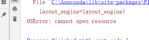 Python OSError: cannot open resource_matplot cannot open resource-CSDN博客