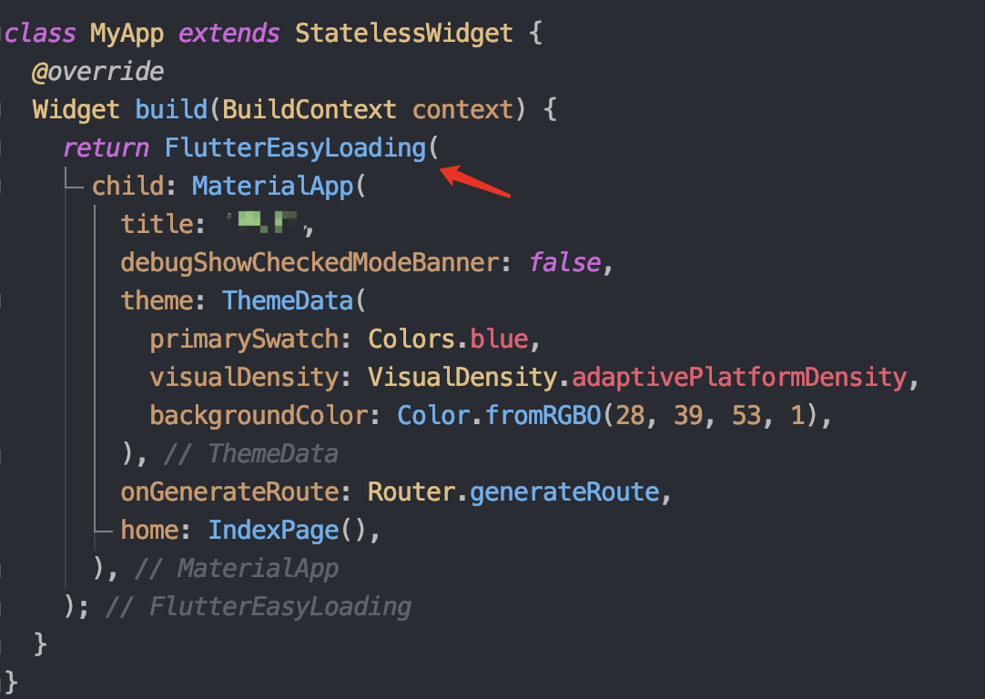 【Flutter】FlutterEasyLoading导致No MediaQuery widget found._flutter easyloading报错-CSDN博客