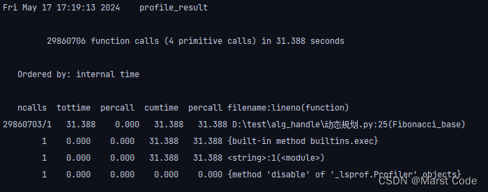 (python)性能分析工具-cProfile-CSDN博客