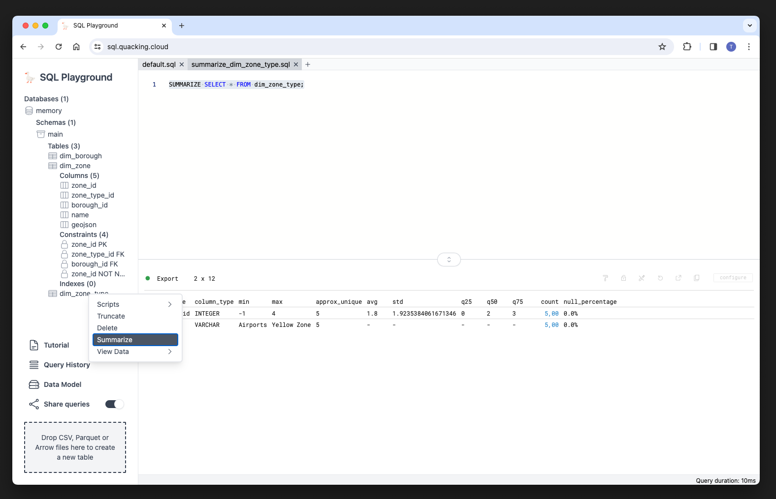 Using DuckDB-WASM for in-browser Data EngineeringRapid prototyping SQL ...