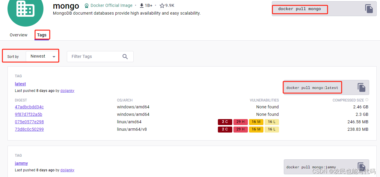 Docker 部署 MongoDB_docker部署mongodb-CSDN博客