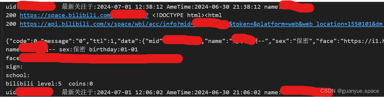 B站网页部分API_bilibili api-CSDN博客
