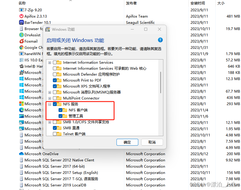 Window环境NFS服务务器搭建及连接_windows 10 nfs server-CSDN博客