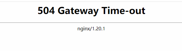 [已解决]504 Gateway Time-out 网关超时-CSDN博客