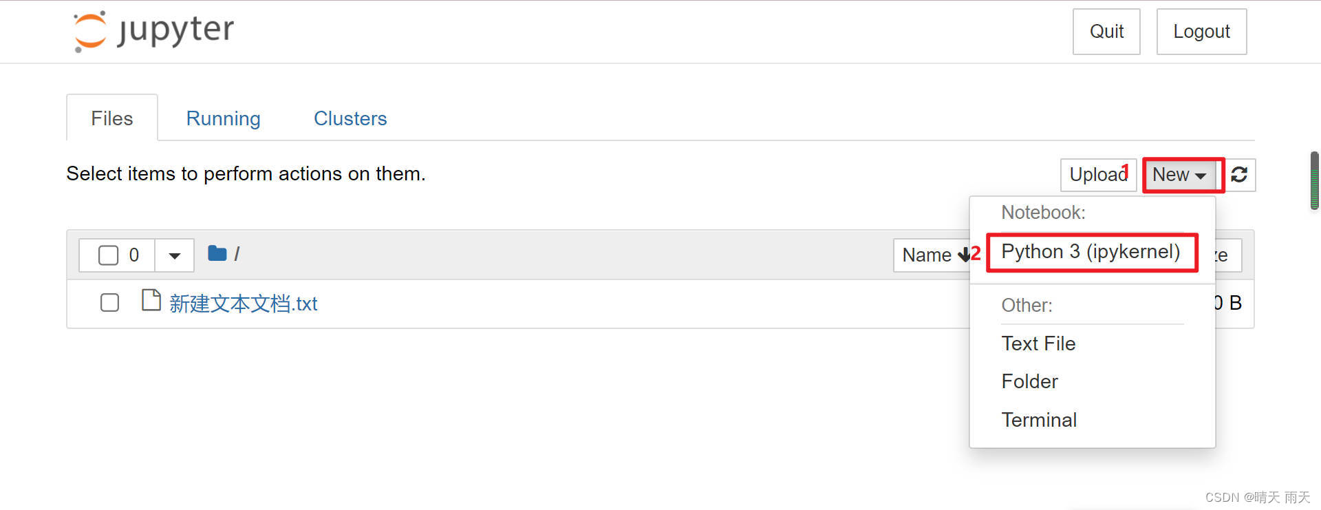 jupyter notebook的安装与启动_怎么启动juypter notebook-CSDN博客