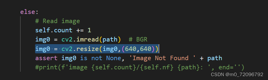 YOLOv7跑detect.py过程中出现RuntimeError: Sizes of tensors must match except ...