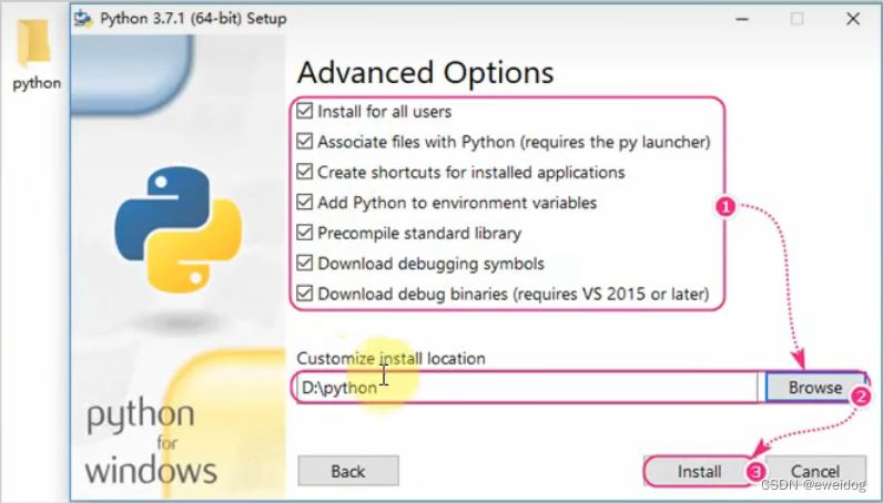 安装Python 3.7.4 for Windows-CSDN博客
