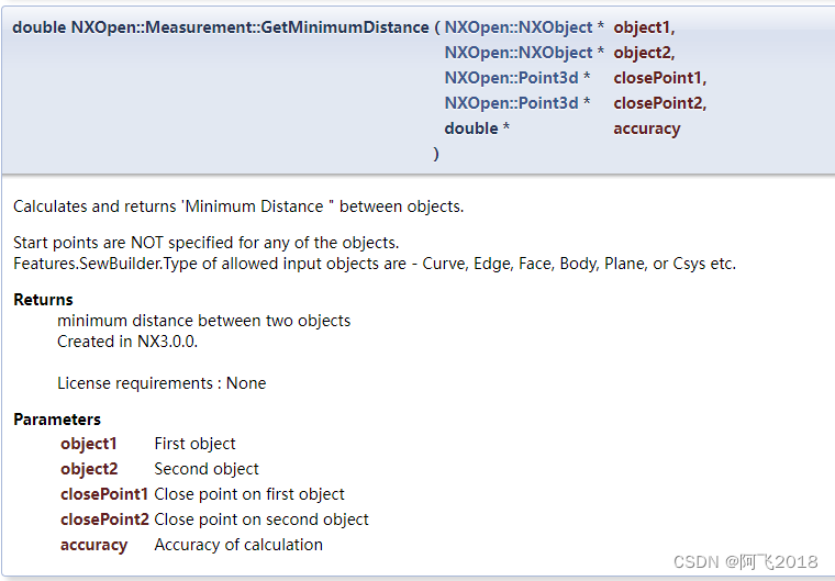 NX二次开发-NXOpen::Measurement::GetMinimumDistance获得两个对象之间的最小距离_nxopen测量距离-CSDN博客