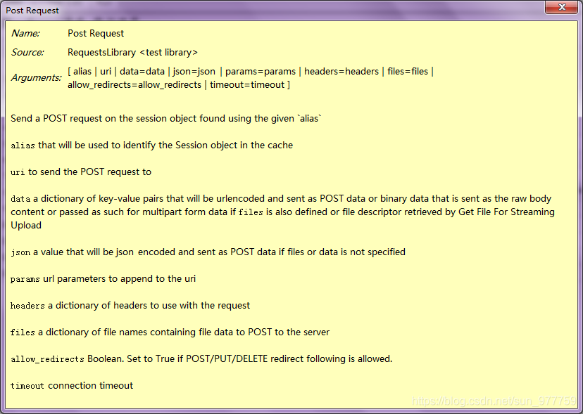 robotframework之post请求params传参和data传参引起的问题_robotframeworkparams-CSDN博客