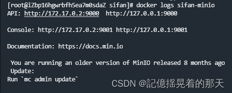 阿里云使用Docker部署minio整合SpringBoot_minio bucketname-CSDN博客