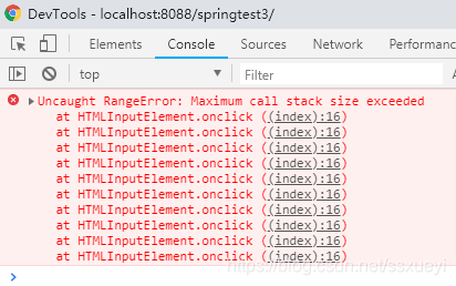 Uncaught RangeError: Maximum call stack size exceeded 错误解决方法-CSDN博客