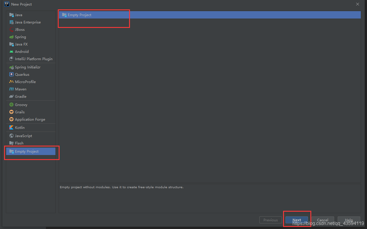 Intellil IDEA2020.1 新建空项目（Empty Project）（并在项目里建立模块Module、导入现有目录）-CSDN博客