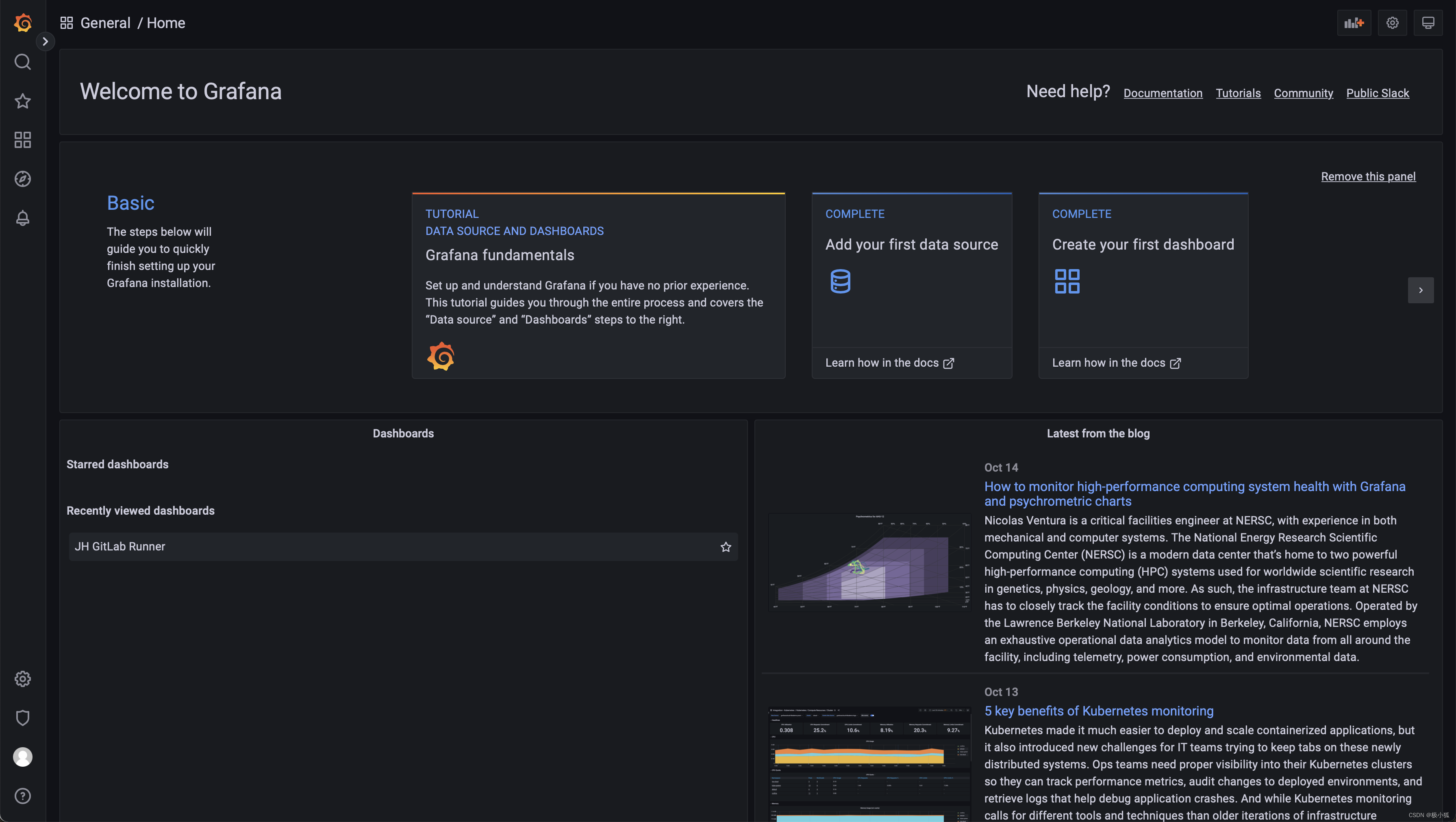 让你的 Runner 可视化，使用 Prometheus + Grafana 实现极狐GitLab Runner 可视化_grafana 监控 ...