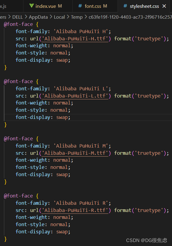 vue引入ttf字体文件报Failed to decode downloaded font_failed to decode downloaded font:-CSDN博客