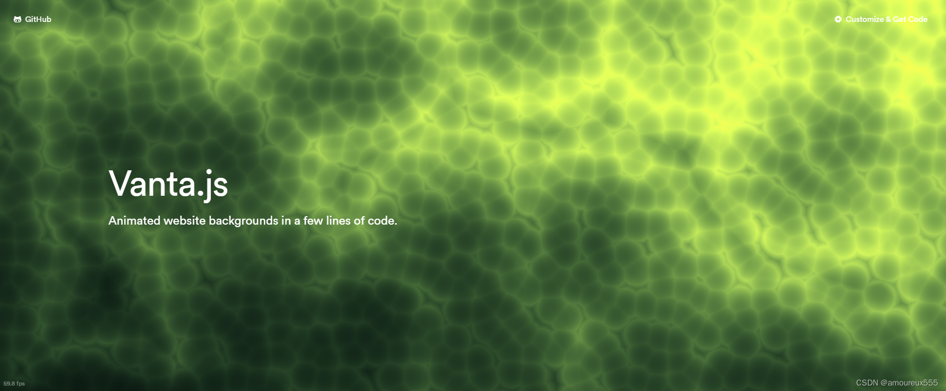 【vue】 网站动态背景 | vanta.js的使用-CSDN博客