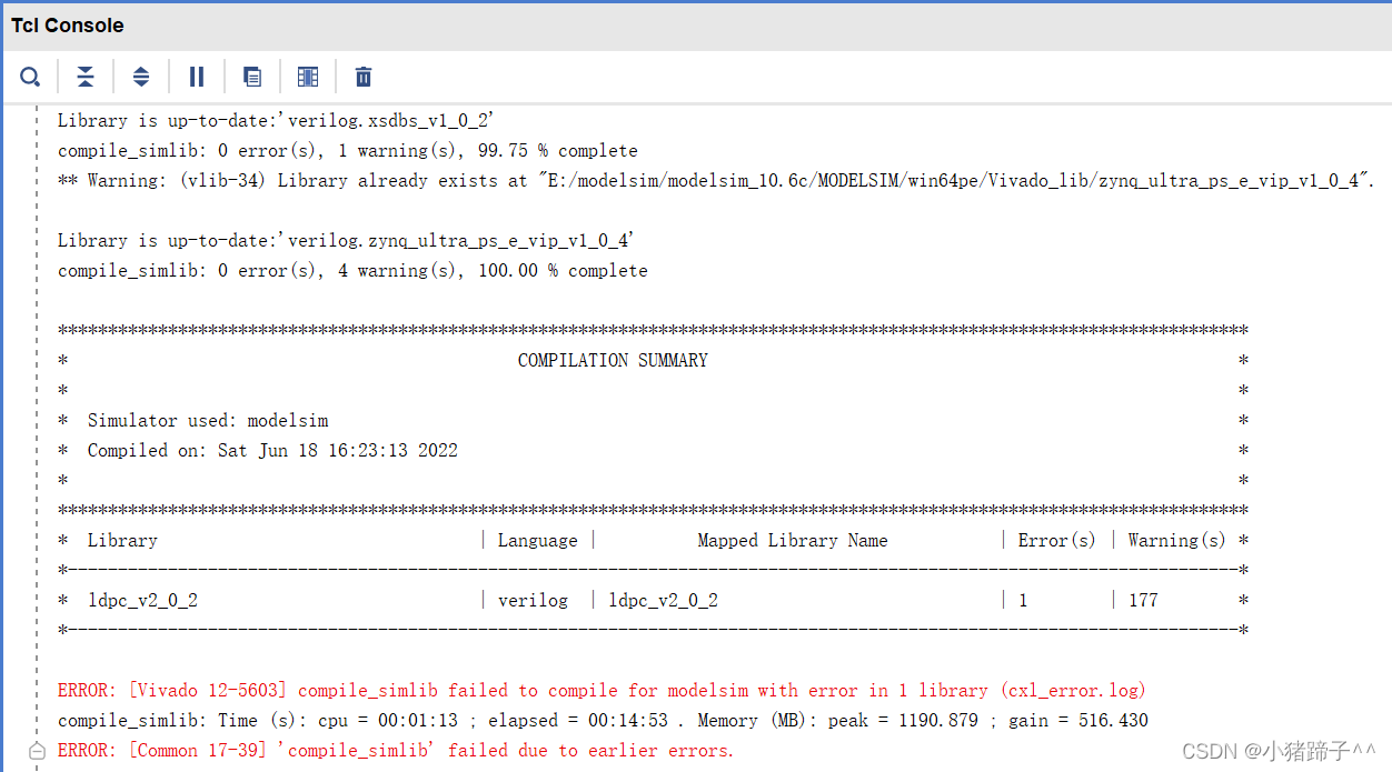 Vivado与modelsim联合仿真（2018.3---10.6c）-CSDN博客
