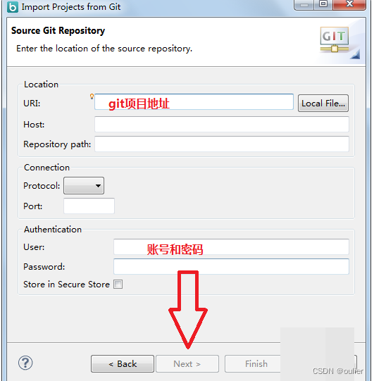 用myeclipse怎么导入git项目_myeclipse导入git项目-CSDN博客