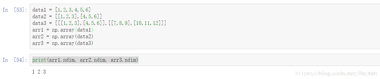 Numpy中ndim、shape、dtype、astype的用法_numpy array astype-CSDN博客