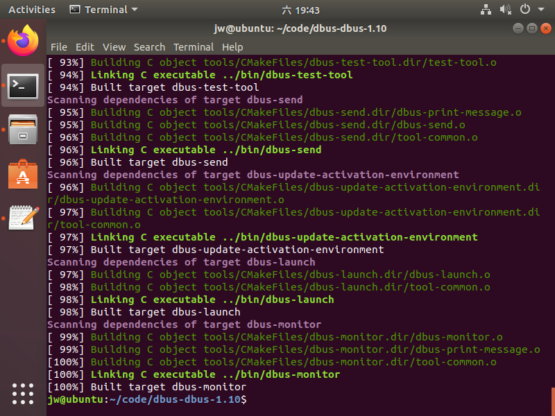 【Linux应用】D-Bus编译_cmake dbus-CSDN博客