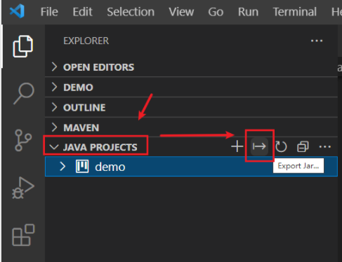 VSCode导出jar（超简单）_vscode打包jar-CSDN博客