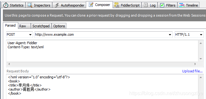 使用 Fiddler工具模拟post四种请求数据_fiddler post-CSDN博客