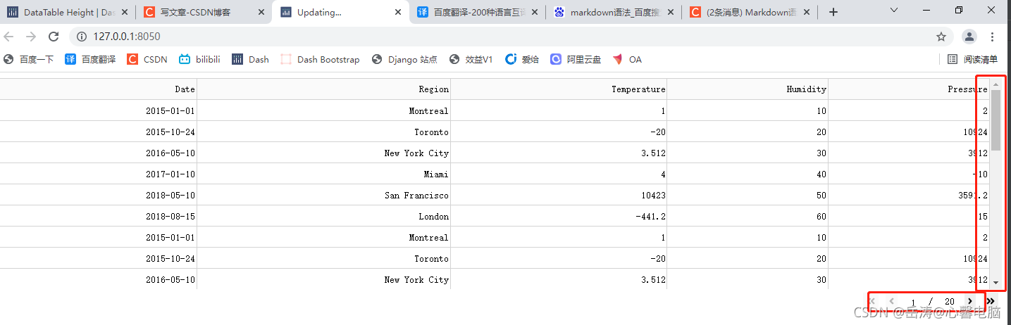 【Python百日基础系列】Day30 - Dash_table基础_python dash tabs-CSDN博客