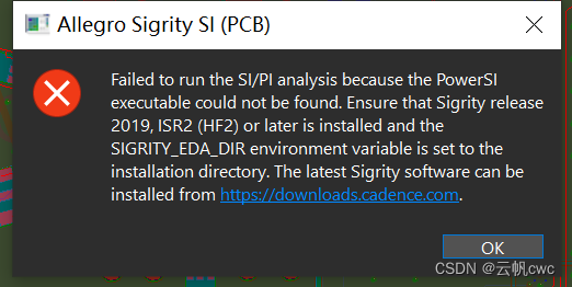 Allegro Sigrity SI/PI仿真记录_sigrity仿真-CSDN博客