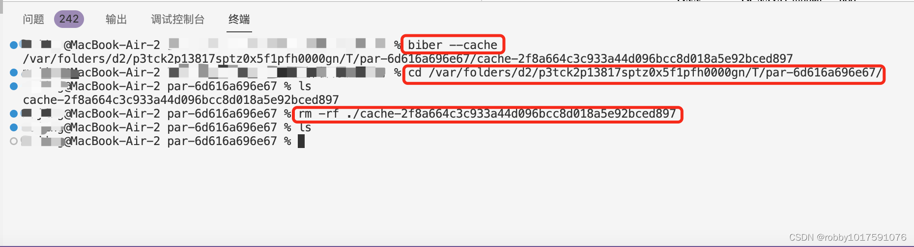 VSCode和TexStudio中使用Biber编译时出现ERROR - Cannot find ‘XXX.bcf‘!的问题解决办法_error - cannot find 'main.bcf ...