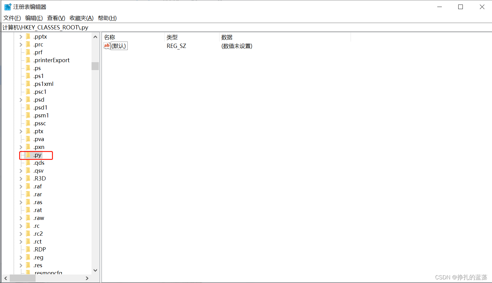 Windows按文件类型指定默认应用程序方法,py文件设置默认打开程序实例演示windows Csdn专栏